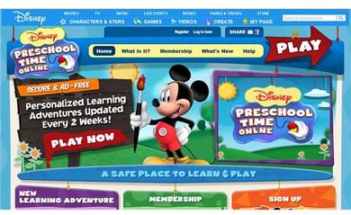 Playhouse Disney Preschool Time Online